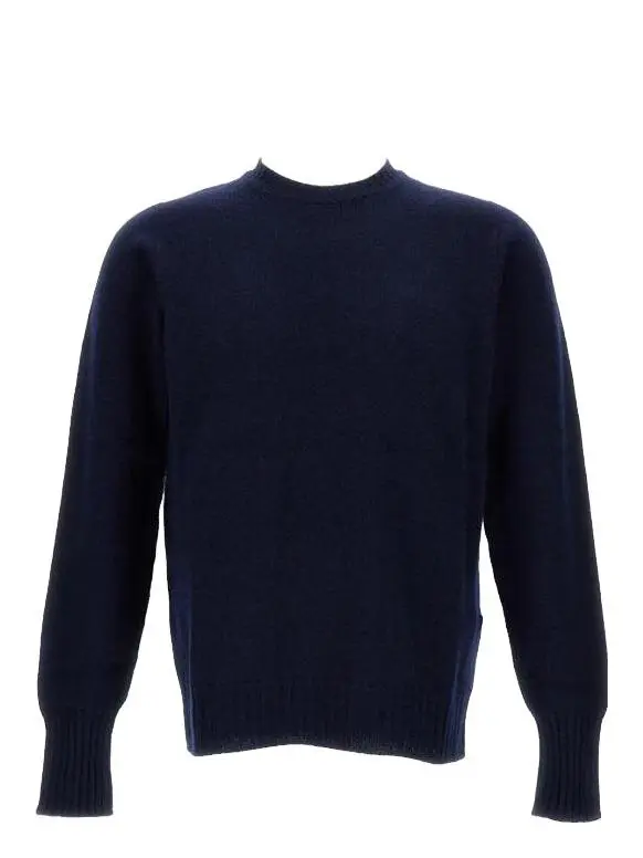 DRUMOHR Crew Neck Sweater - Blue