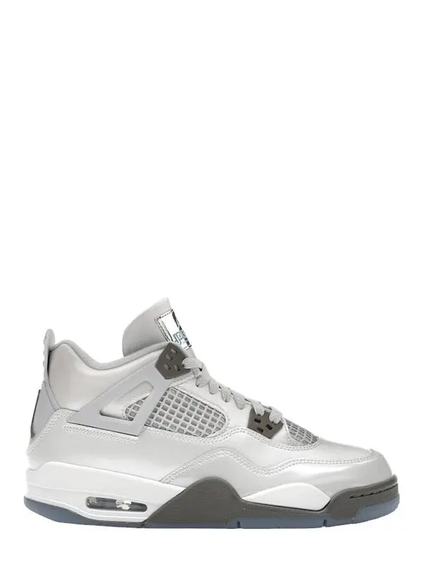 JORDAN 4 Retro Sneakers - Photon Dust/blue Chill/flat Pewter