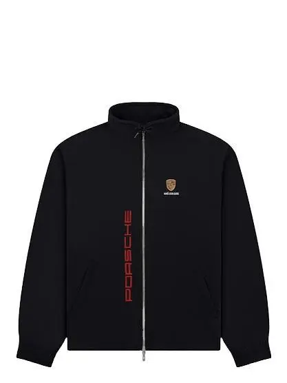 Aimé Leon Dore X Porsche Nylon Track Jacket - Black