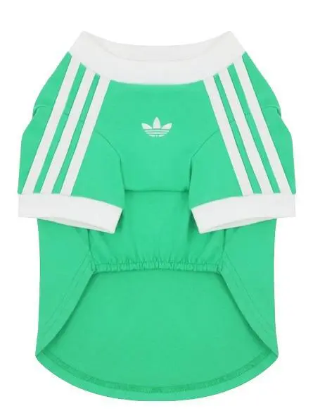 Adidas Pet Cali Tee Shirt - Lime Green/marble White