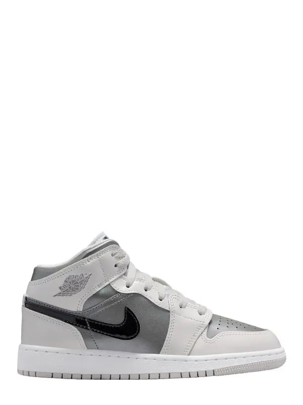 JORDAN 1 Mid Se Sneakers - Photon Dust/flat Pewter/black