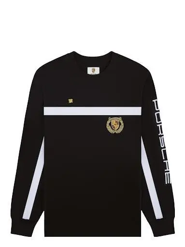 Aimé Leon Dore X Porsche Longsleeve Apex Tee Shirt - Black