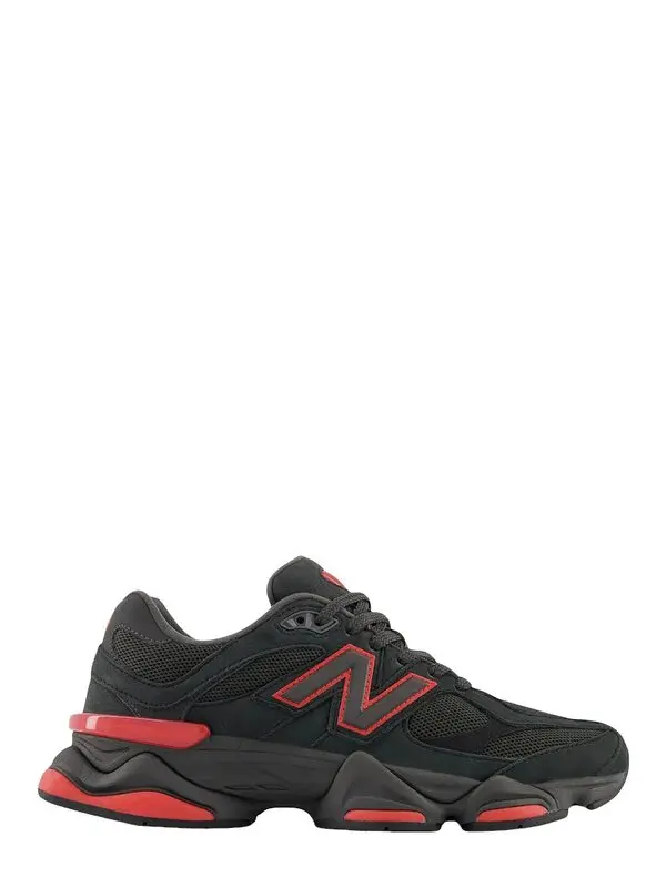 NEW BALANCE 9060 Athletic Sneakers - Black/red