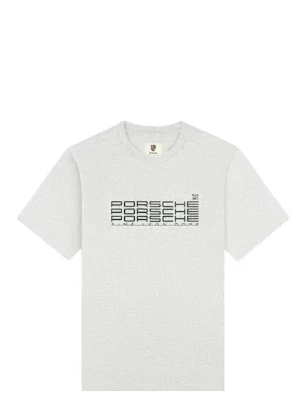 Aimé Leon Dore X Porsche Racing Tee Shirt - Grey