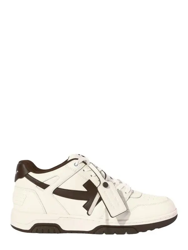 Off-White Out Of Office Low-top Sneakers - White/chocolate