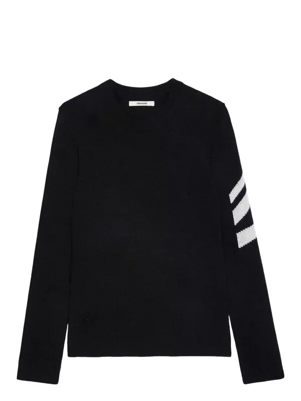 Zadig&Voltaire Kennedy Crew-neck Sweater - Black