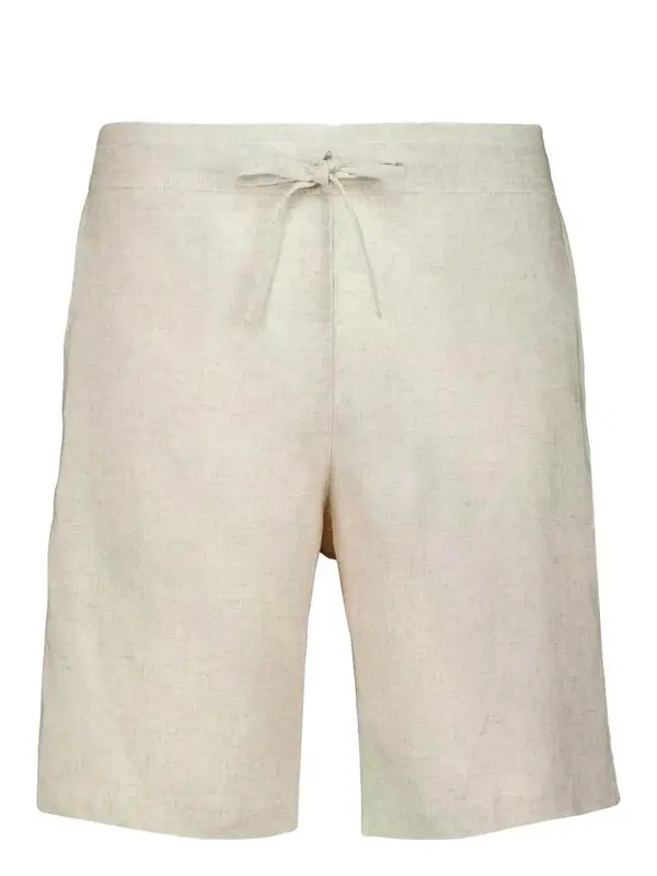 Spiritum Tulum Drawstring Bermuda Shorts - Neutrals