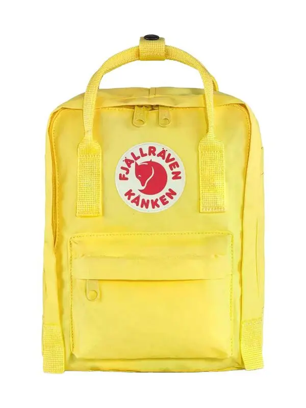 Fjallraven Logo-patch Top-handle Backpack - Yellow