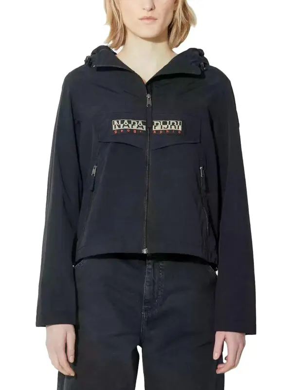 NAPAPIJRI Rainforest Hooded Jacket - Black
