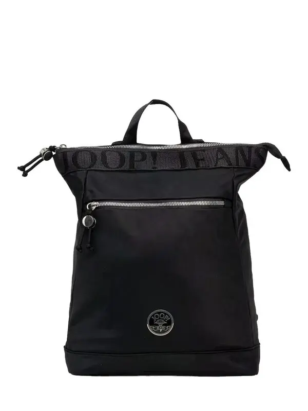 JOOP! Logo-detail Top-zip Backpack - Black
