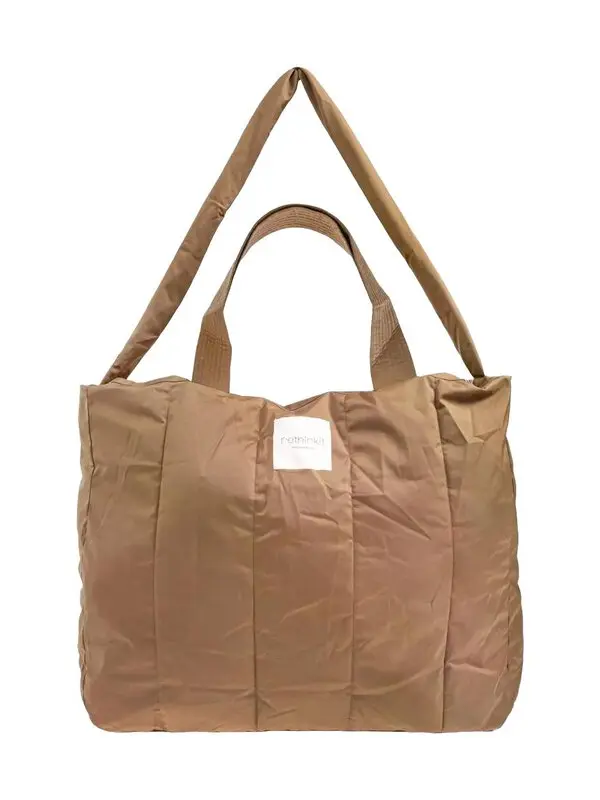 RETHINKIT STUDIOS Puffer Tote Bag - Brown