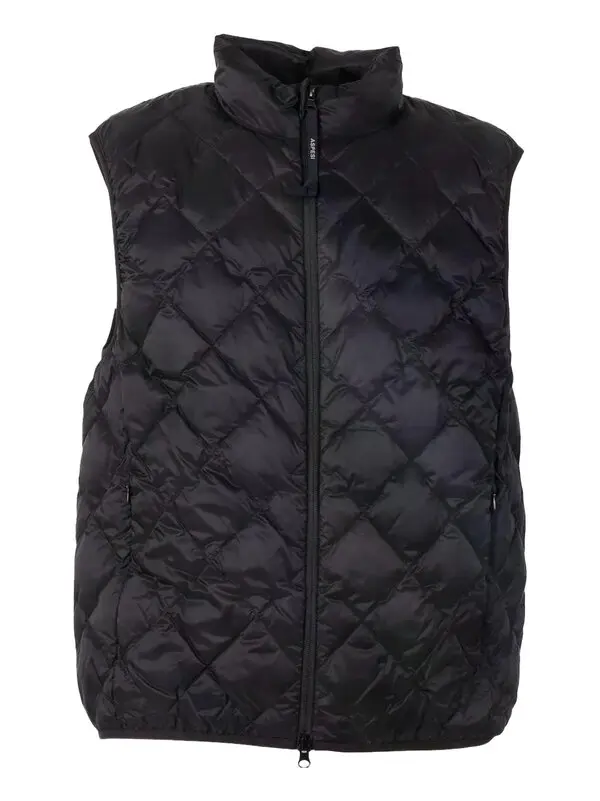 Aspesi Quilted Gilet - Black