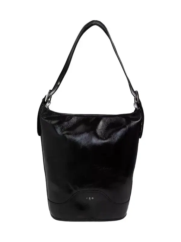 IRO PARIS Leather Bucket Bag - Black