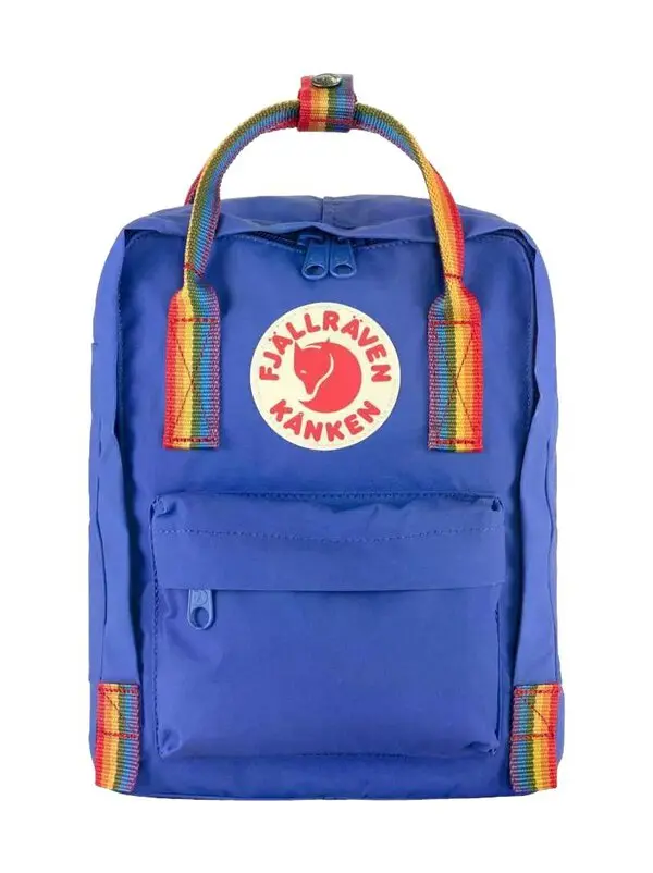 Fjallraven Backpack With Rainbow Straps - Blue