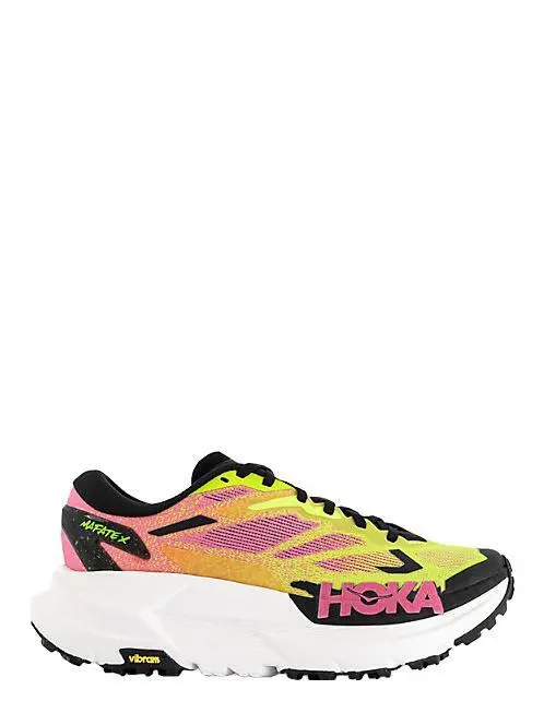 HOKA Mafate X Mesh Trainers - Neon Hoka Citrus Neo