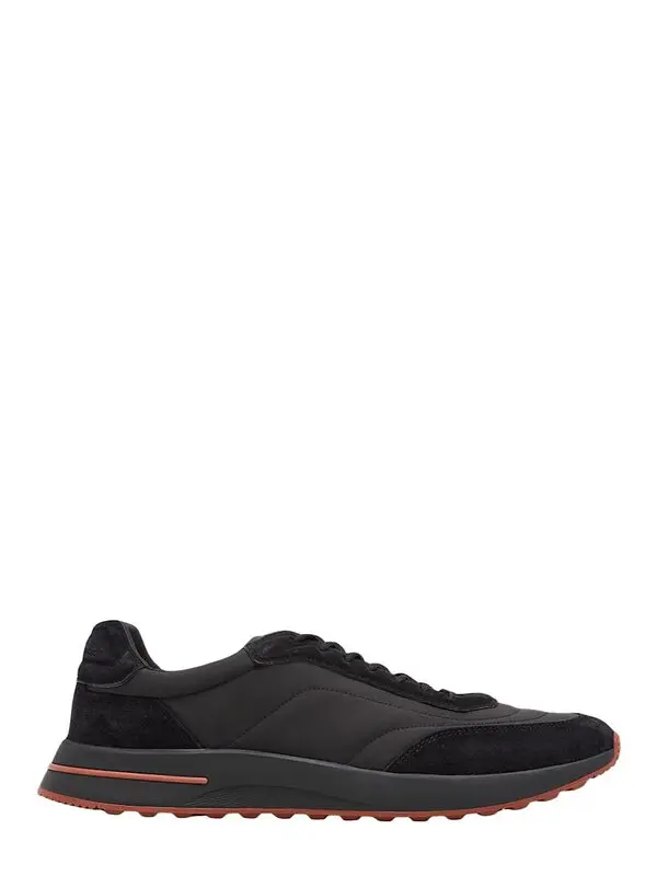 Loro Piana Weekend Walk Runner Sneakers - Black