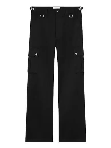 Celine Cargo Pants - Black