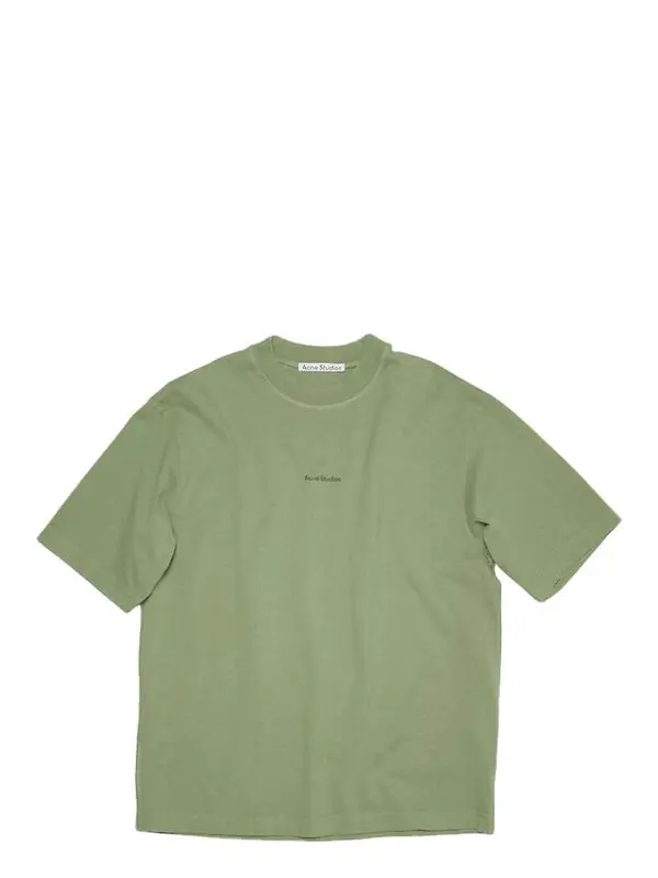 Acne Studios Logo T-shirt - Sage Green