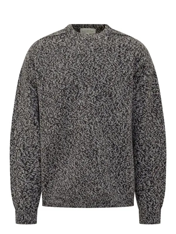 Studio Nicholson Mélange Wool Sweater - Blue