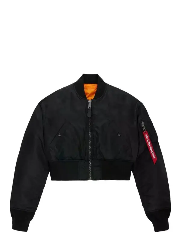 Alpha Industries Ma-1 Flight Bomber Jacket - Black
