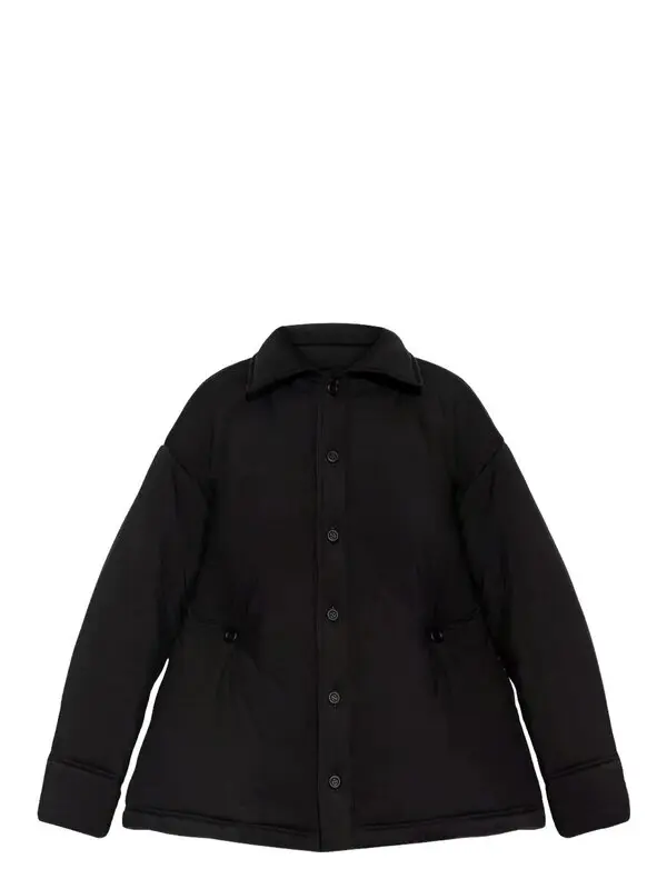 Issey Miyake Button-fastening Jacket - Black