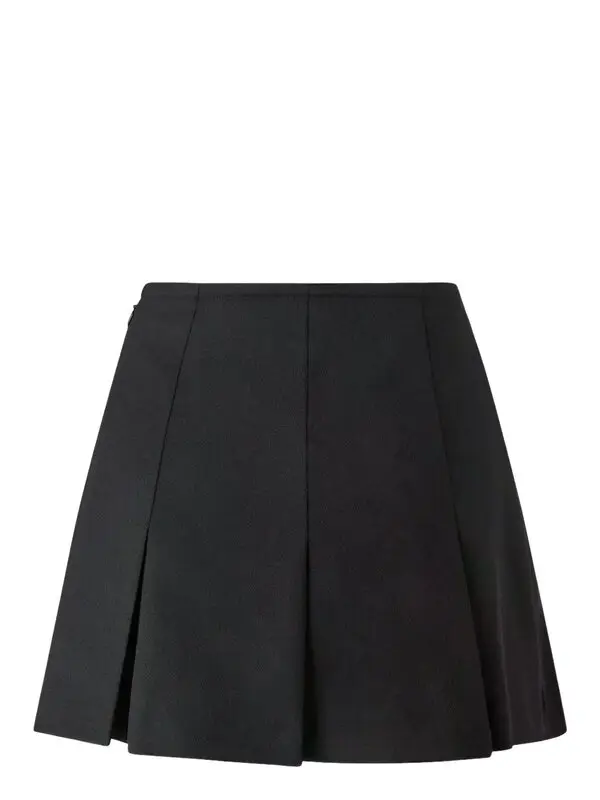 Pinko Pleated Design Skirt - Black