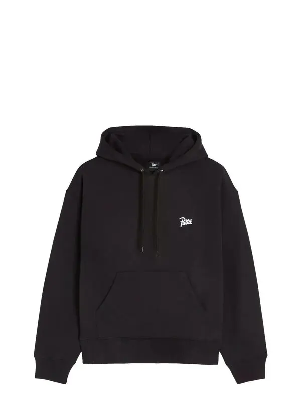 PATTA Logo-print Hoodie - Black