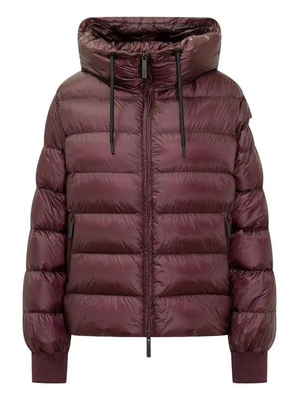 AFTER/LABEL Glossy Down Jacket - Red