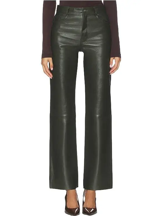 LAMARQUE Shannon Pant - Dark Olive