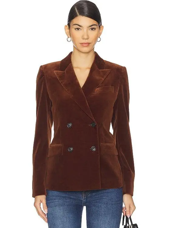 NILI LOTAN Veda Jacket - Burnt Sienna