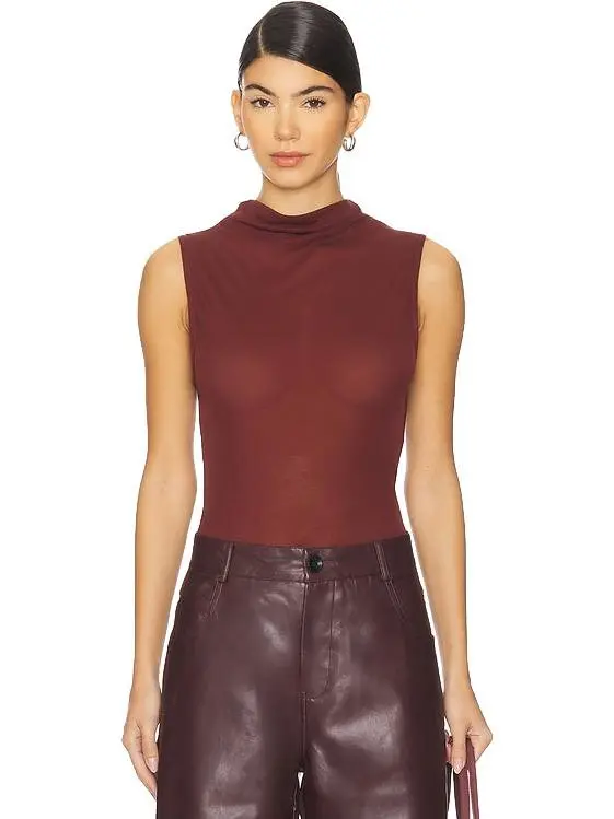 OSIS STUDIO Naya Top - Burgundy