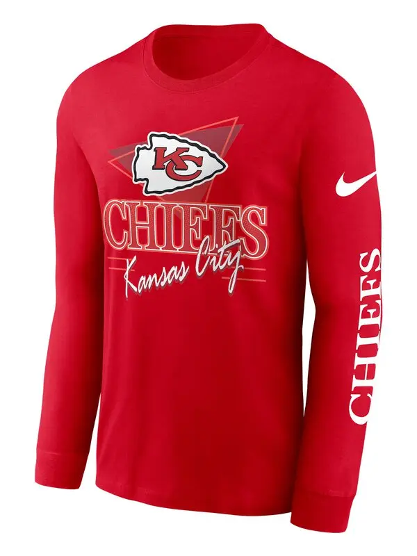 Nike Kansas City Chiefs Rewind Nfl Long-sleeve T-shirt - Red
