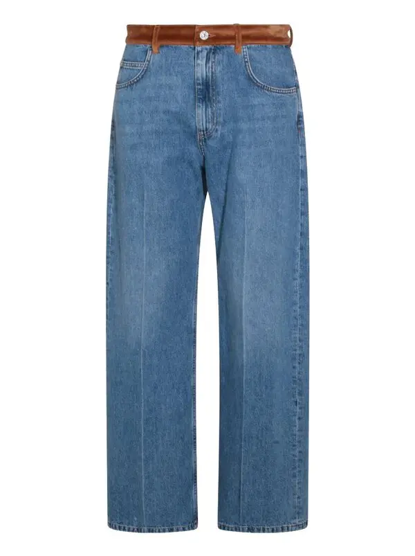 Marni Straight Leg Jeans - Deep Blue