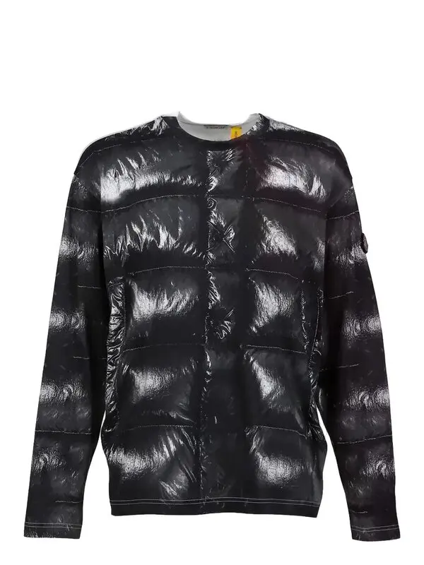 Moncler X A$ap Rocky Printed Long-sleeve T-shirt - Black