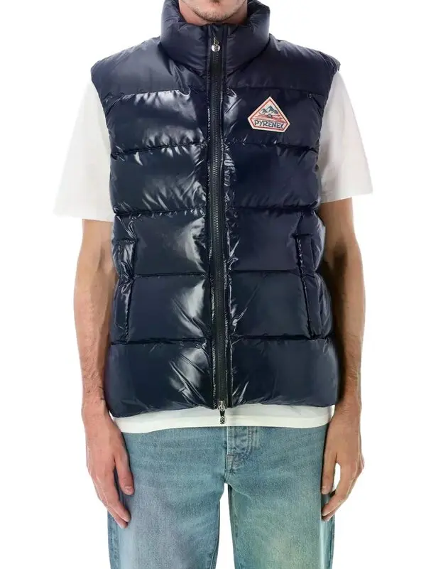 Pyrenex Padded Sleeveless Gilet - Blue