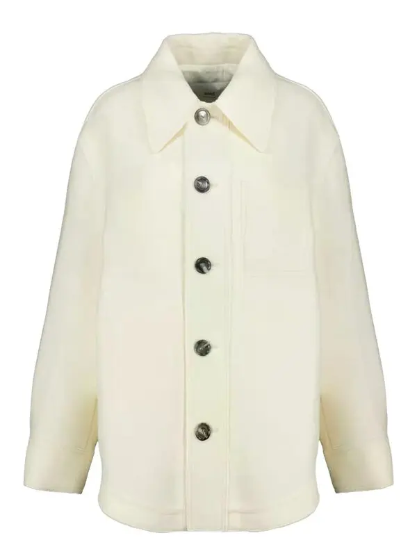 Ami Wool Jacket - Neutrals