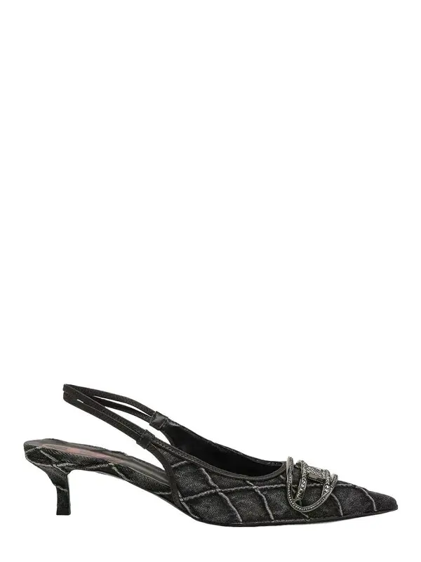 DIESEL 40mm D-venus Sb Heeled Pumps - Black
