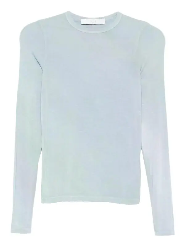 TELA Crew-neck T-shirt - Blue