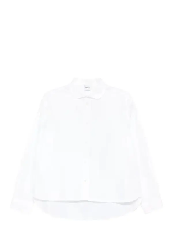 Aspesi Cotton Silk Top - White