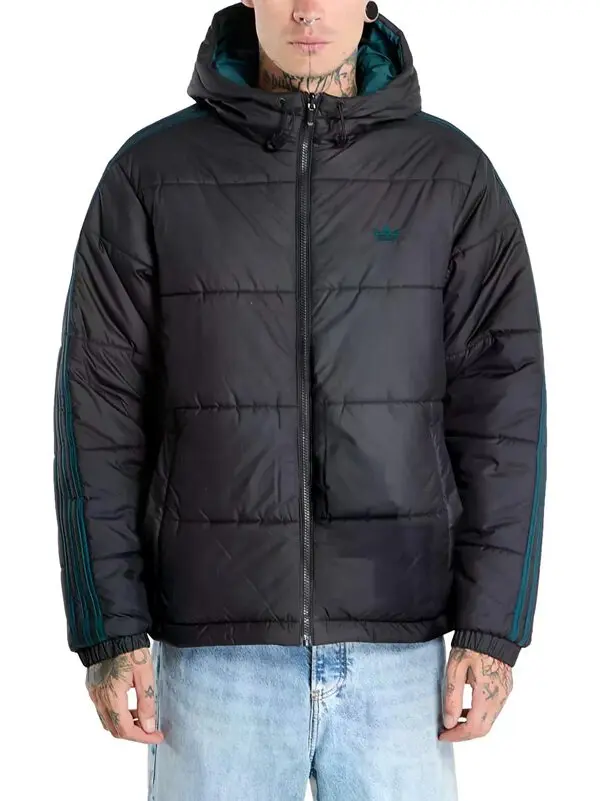 Adidas Adicolor Reversible-hooded Jacket - Black
