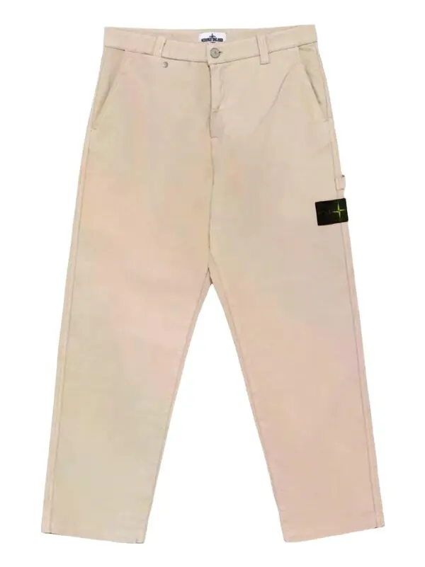 Stone Island Compass-badge Trousers - Neutrals