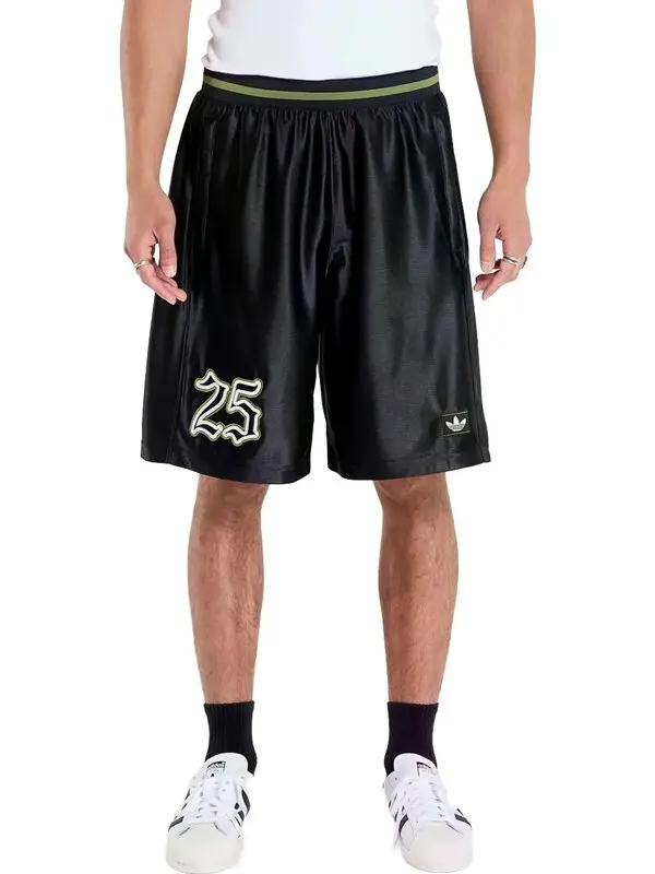 Adidas Number Graphic Shorts - Black