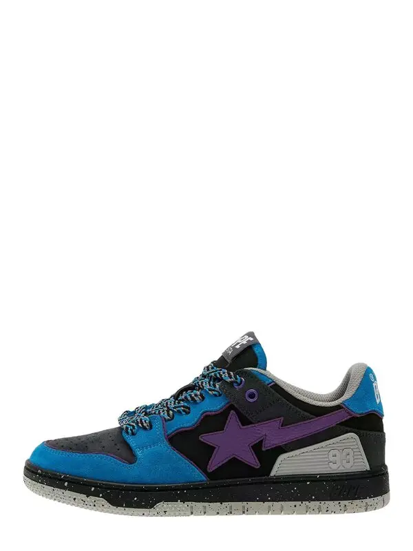 A BATHING APE Star-appliqué Sneakers - Blue