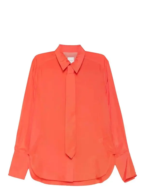 Paul Smith Silk Shirt - Orange