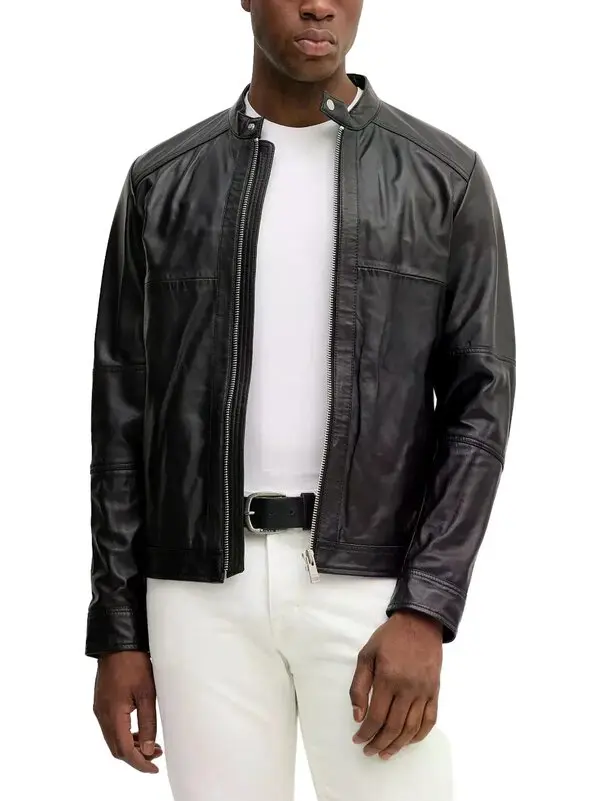 Liu Jo Leather Jacket - Black