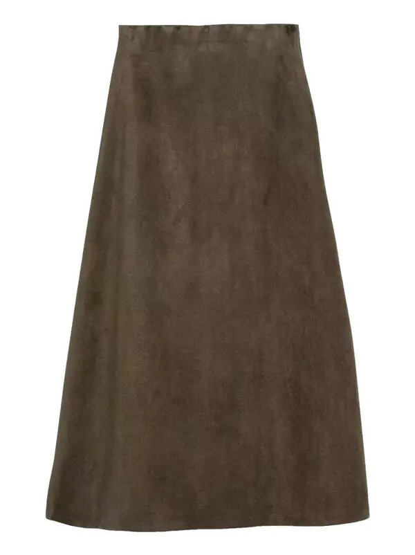 DRYKORN A-line Skirt - Brown