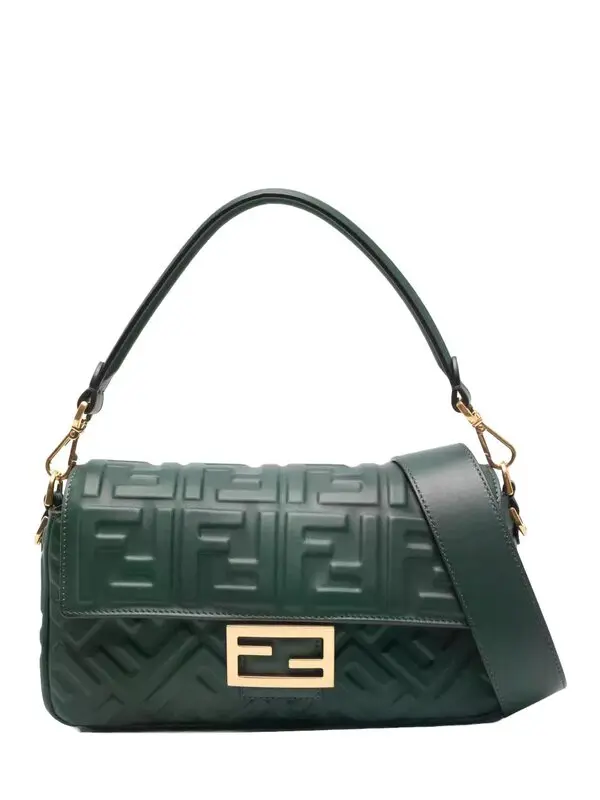 Fendi Baguette Shoulder Bag - Green