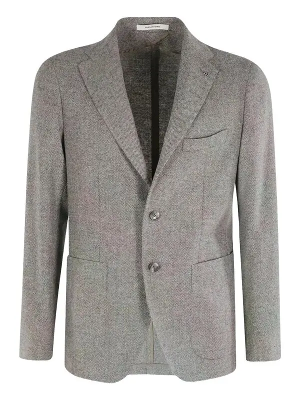 Tagliatore Single-breasted Blazer - Grey