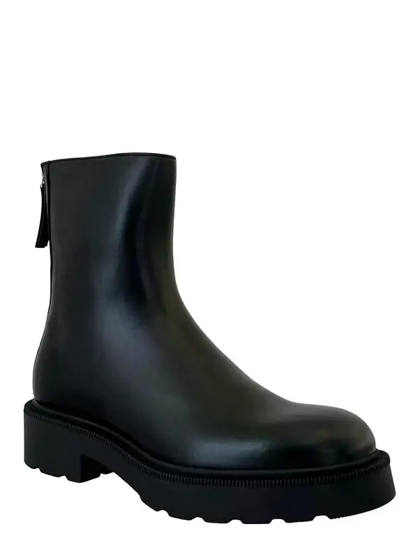 THE ROW Nobilis Leather Boots - Black