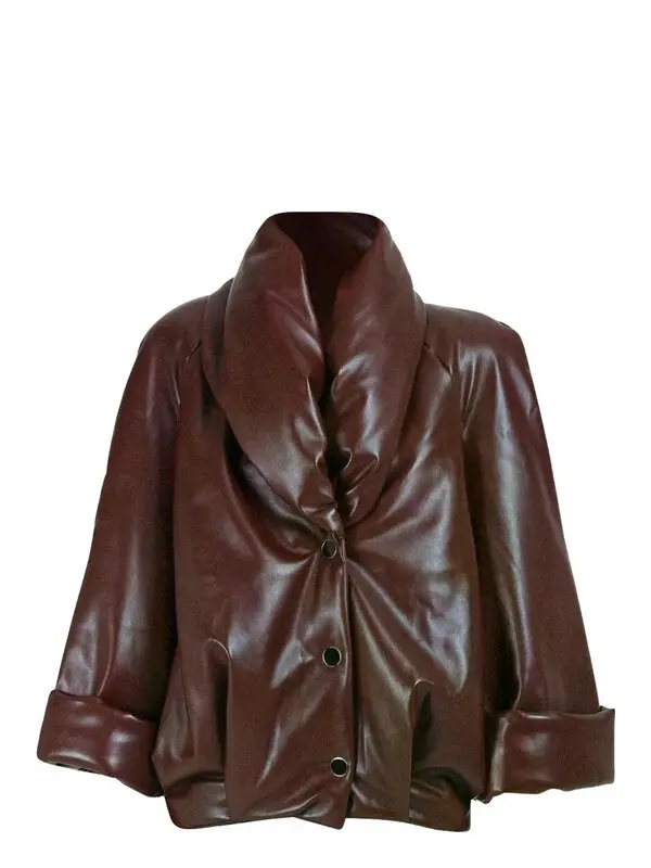 ROWEN ROSE Button-fastening Jacket - Brown